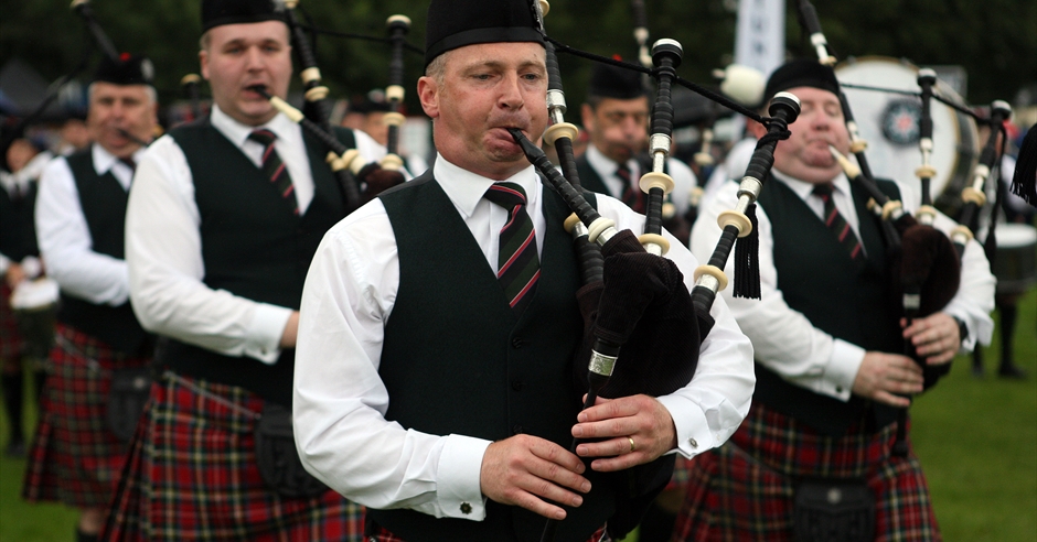 LCCC Pipe Band & Drum Major Championships - Moira - Lisburn and Castlereagh